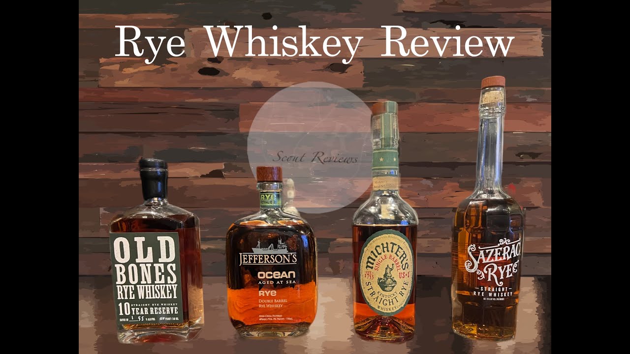 Welcome to our 1st Review, Rye Whiskey! Old Bones, Jefferson's by the ...