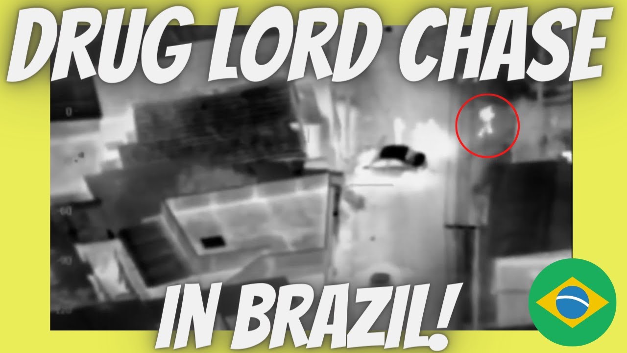 Wild Police Chase In Brazil Of Suspected Drug Lord - YouTube