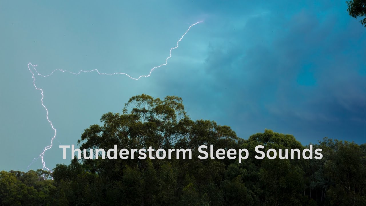 Thunderstorm Sleep Sounds !! - YouTube