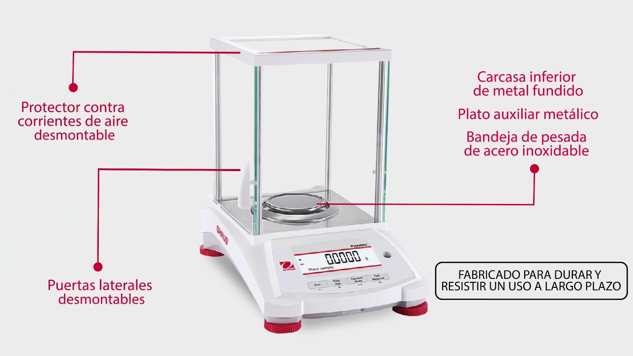 OHAUS Pioneer PX: Features (ES) - YouTube