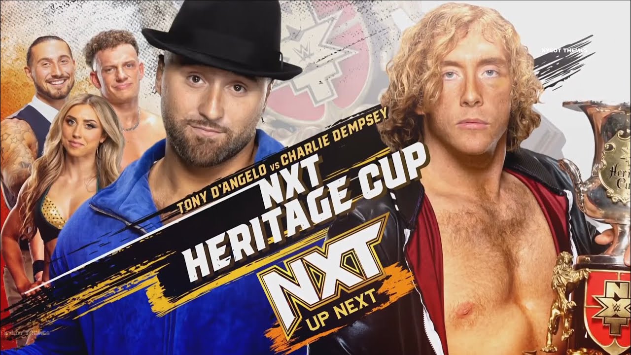 Charlie Dempsey vs Tony D'Angelo - NXT Heritage Cup Match (1/2): NXT ...
