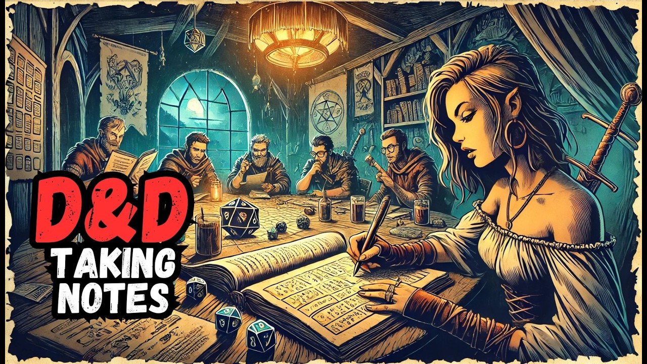 My SECRET to Mastering D&D Note Taking as a Player - YouTube