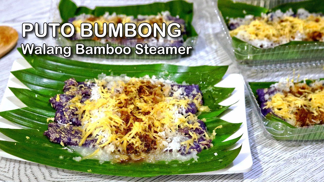 Puto Bumbong Recipe na walang bamboo steamer | Christmas Recipe Series ...
