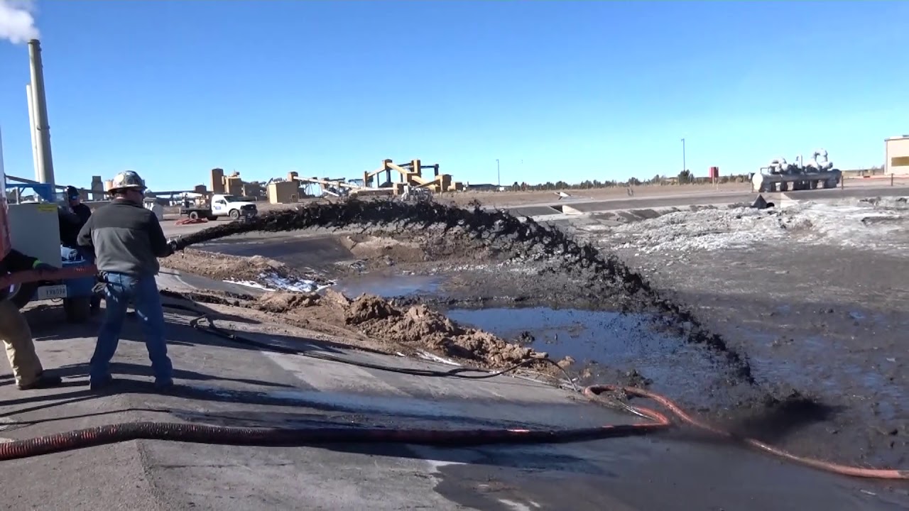 Power Plant Fly Ash Pit - YouTube