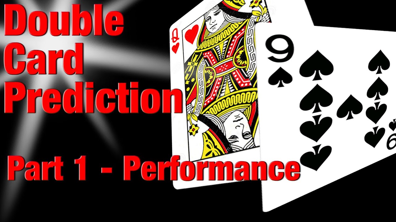 Double Card Prediction - Performance Only | Easy Card Trick Magic - YouTube