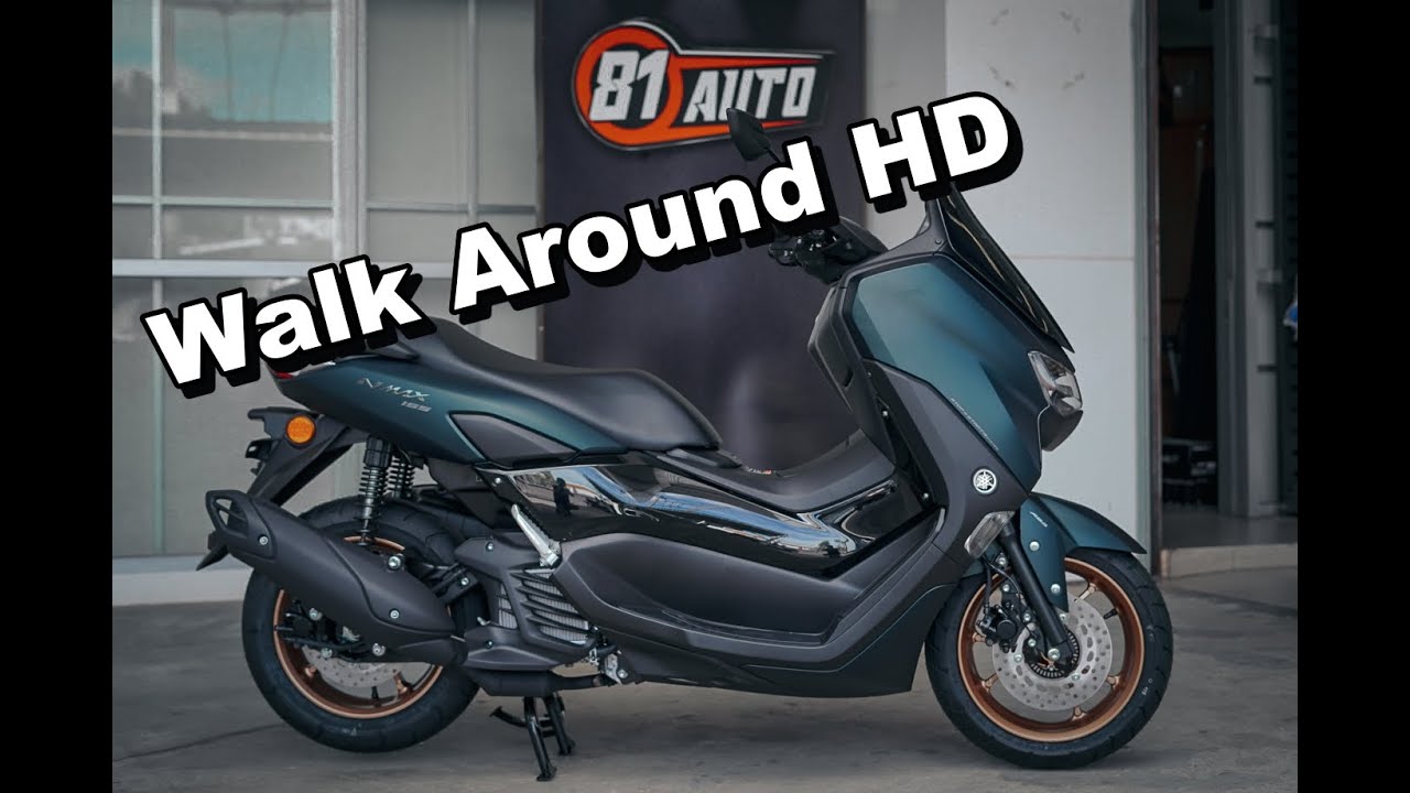 พรีวิว Yamaha NMax Connect 155 2022 Green : HD Walk Around - YouTube