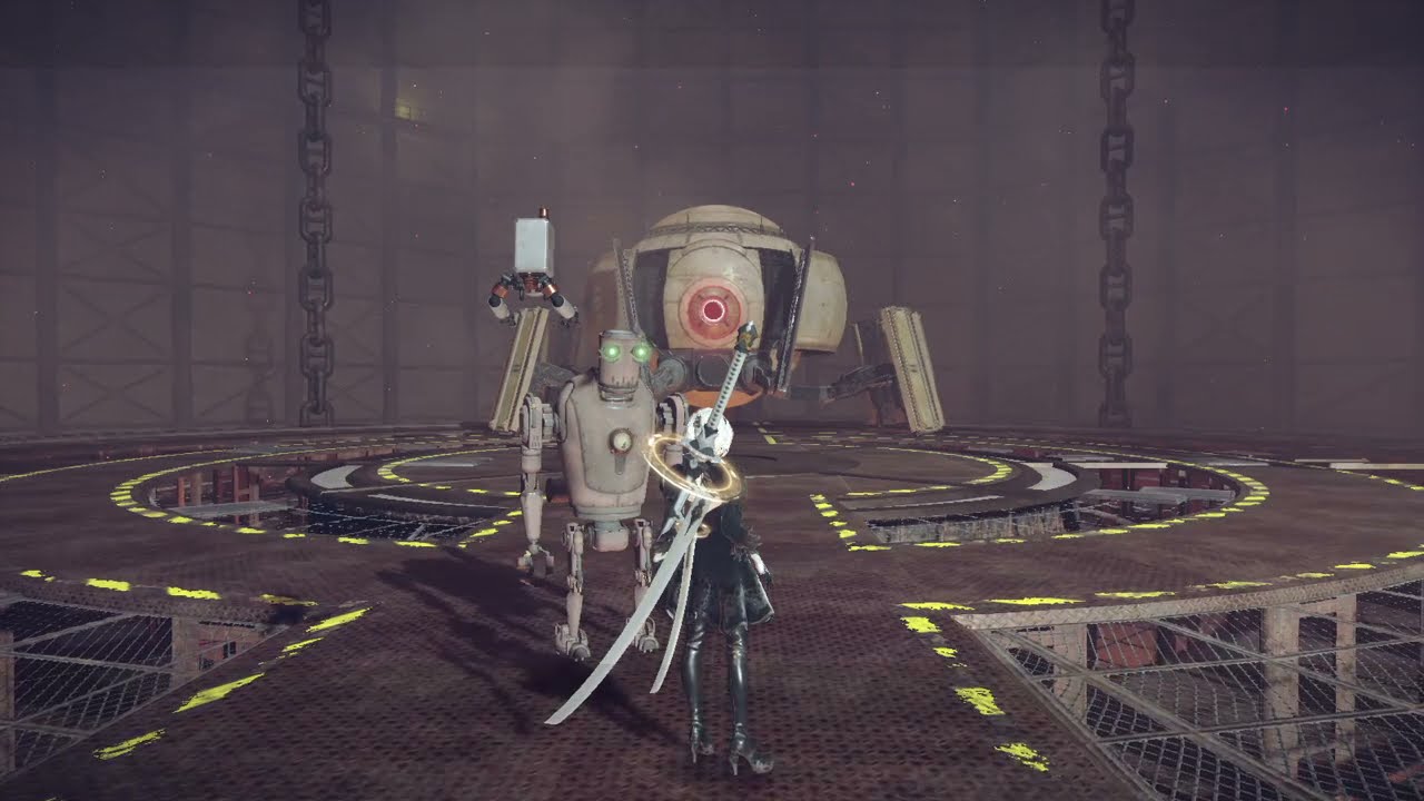 NieR Automata Multi Legged Goliath - YouTube