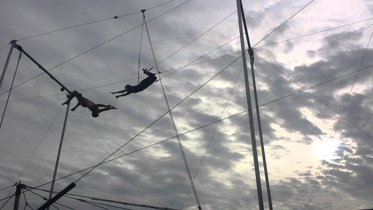 Megan Trapezing - YouTube