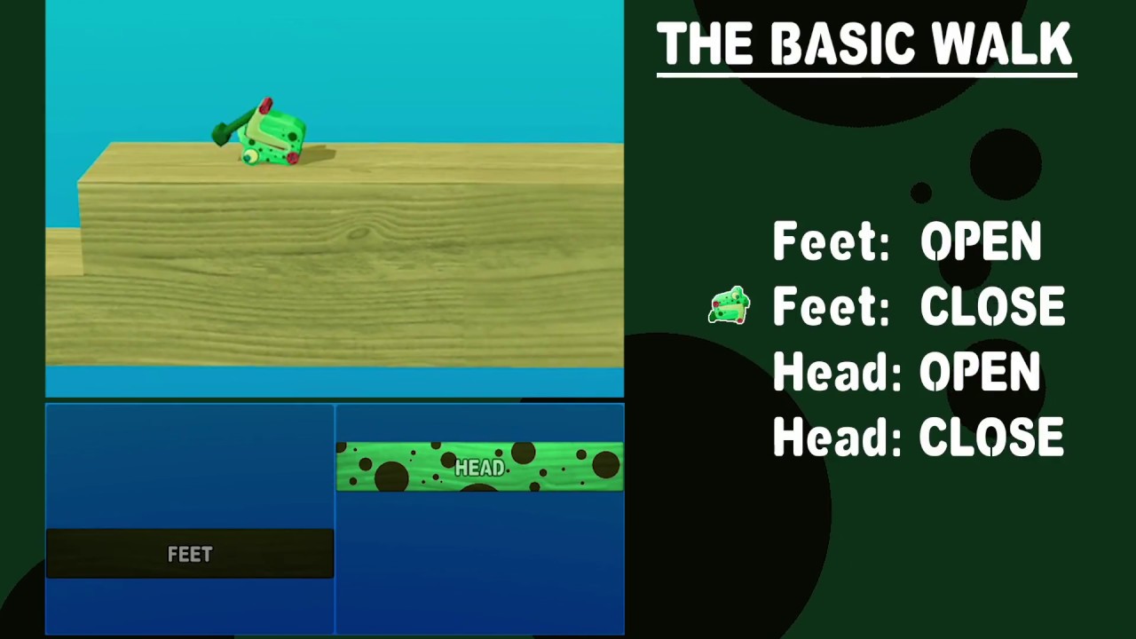 How to Walk in Wobble Frog Adventures - YouTube