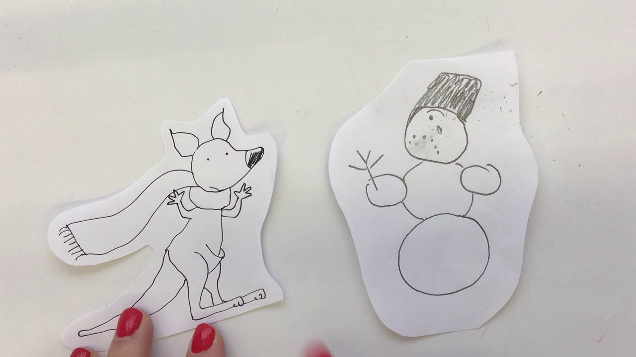 Rhyme: A chubby little snowman - YouTube