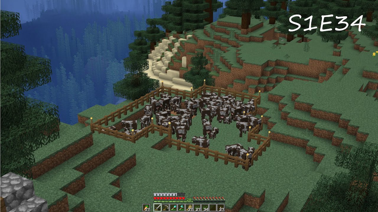 Minecraft Gameplay [No Commentary] S1E34 - YouTube