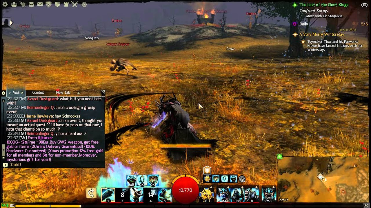 Guild Wars 2 - Guardian effects with Twilight - YouTube