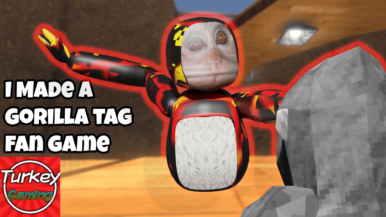 I Made A Gorilla Tag Fan Game😱 - YouTube