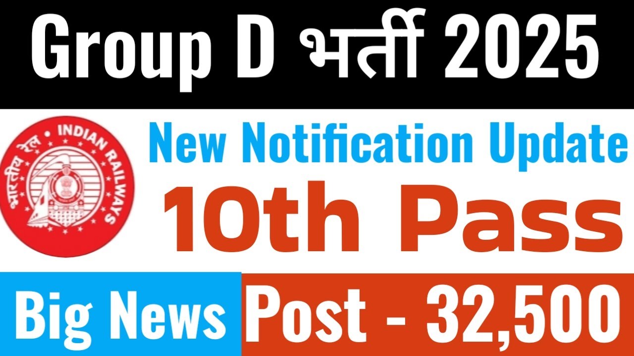 RRB group d apply online 2025 | railway level 1 latest news today ...