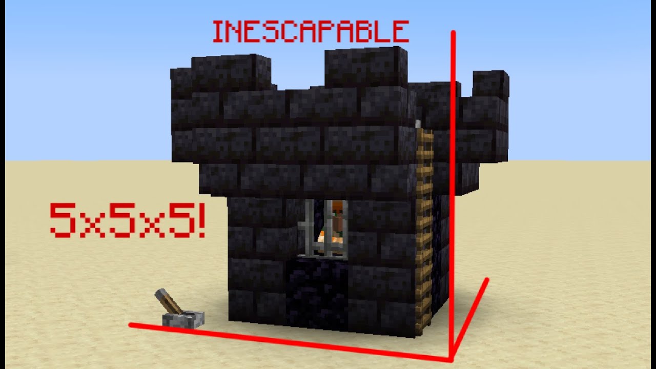 How to build an EASY 5x5 INESCAPABLE prison! - YouTube