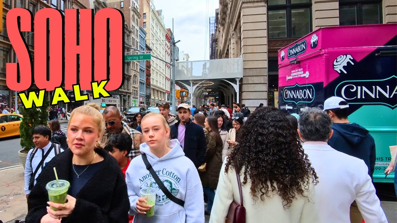 SoHo New York Walking Tour 2025 | Trendy Streets, Art & Fashion in ...