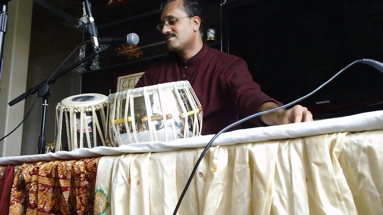Tabla Solo by Shri Satish Tare: "Dha Tit - Dha Tit Dha TiraKita" Kaida ...