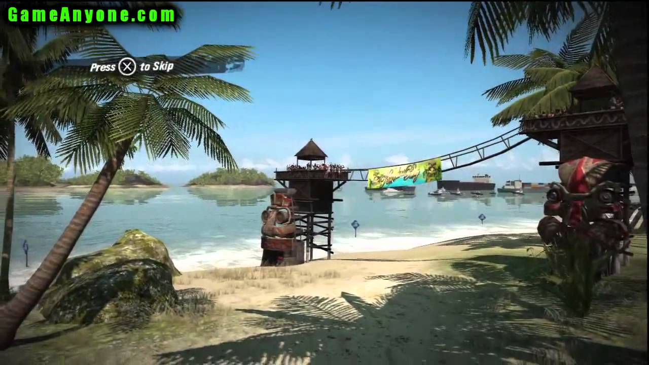 Motorstorm Pacific Rift [Walkthrough] Part 1 Game Intro & Light ...