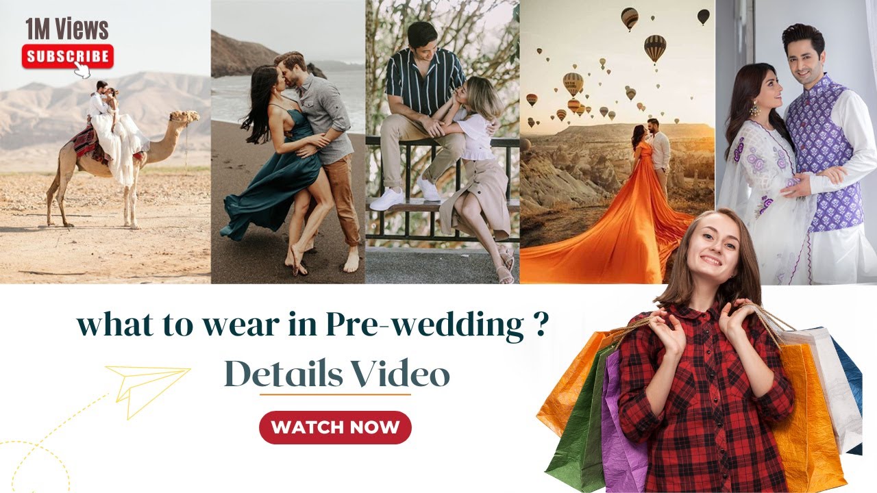 Pre-wedding Dresses Idea 💡 | What to wear | Pre wedding Outfits ...