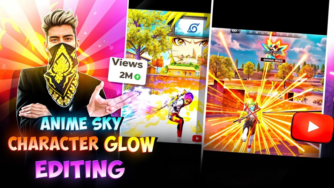 Character Glow Effect Like Zoro ff 😱 // Glow Effect Editing Tutorial In ...