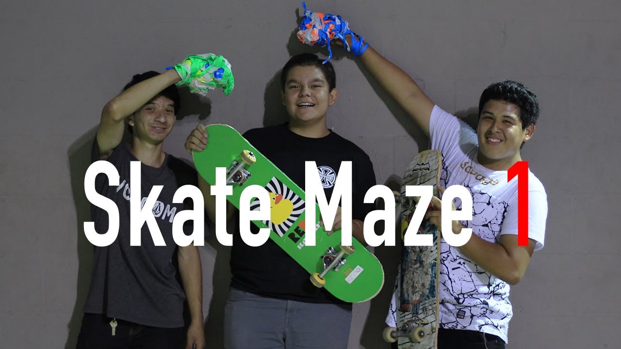 TAPE MAZE | Skate Maze 1 - YouTube