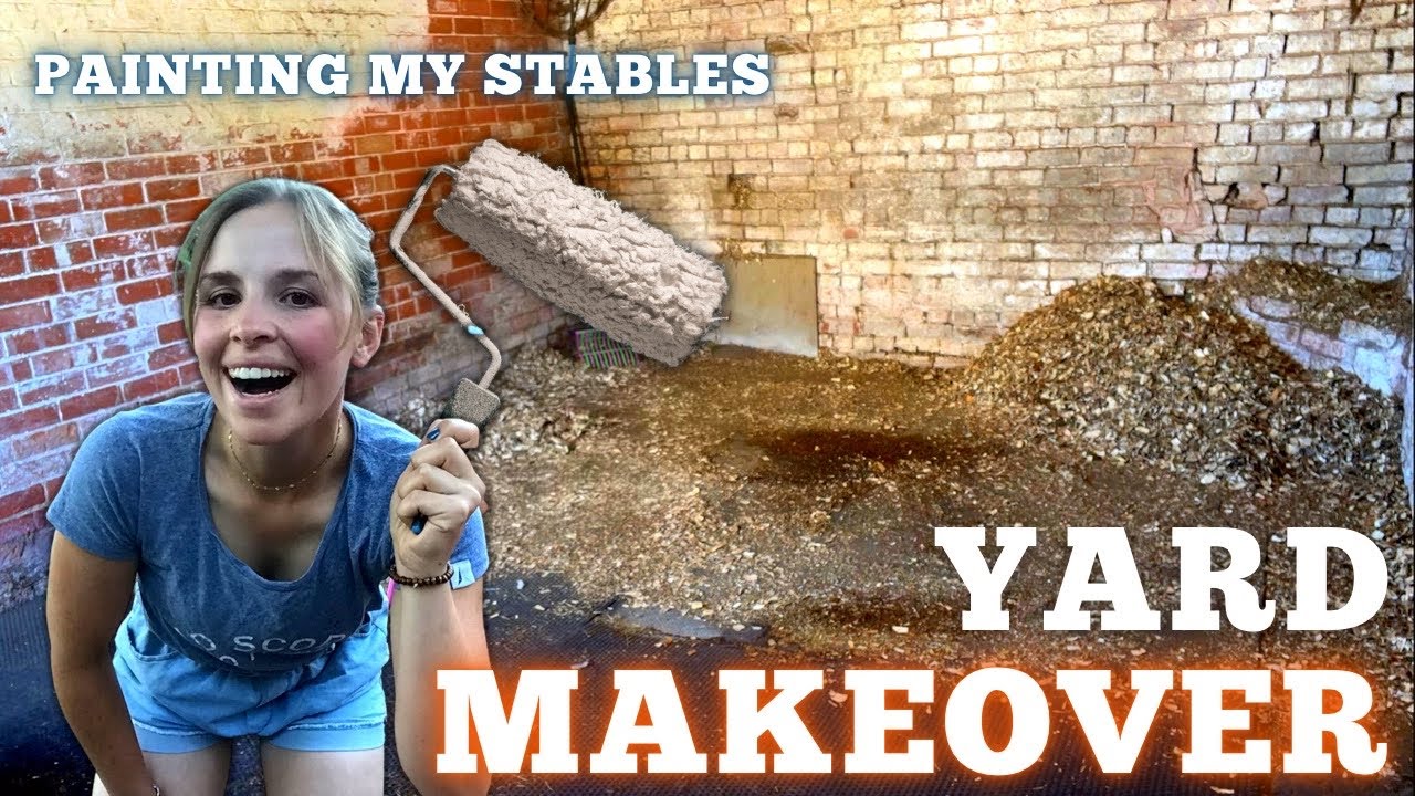Stable Painting, 2 Stables in 2 days! | Yard Makeover - Part 2 - YouTube