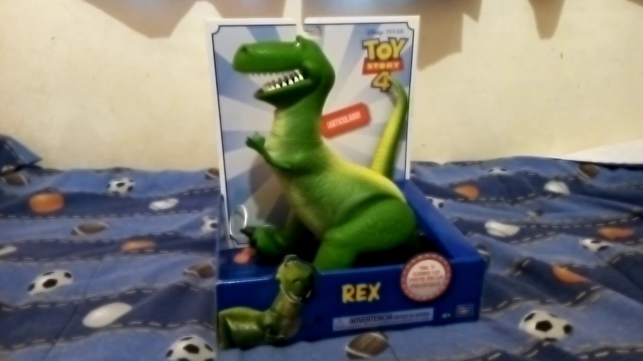 Unboxin de rex toy story 4 - YouTube