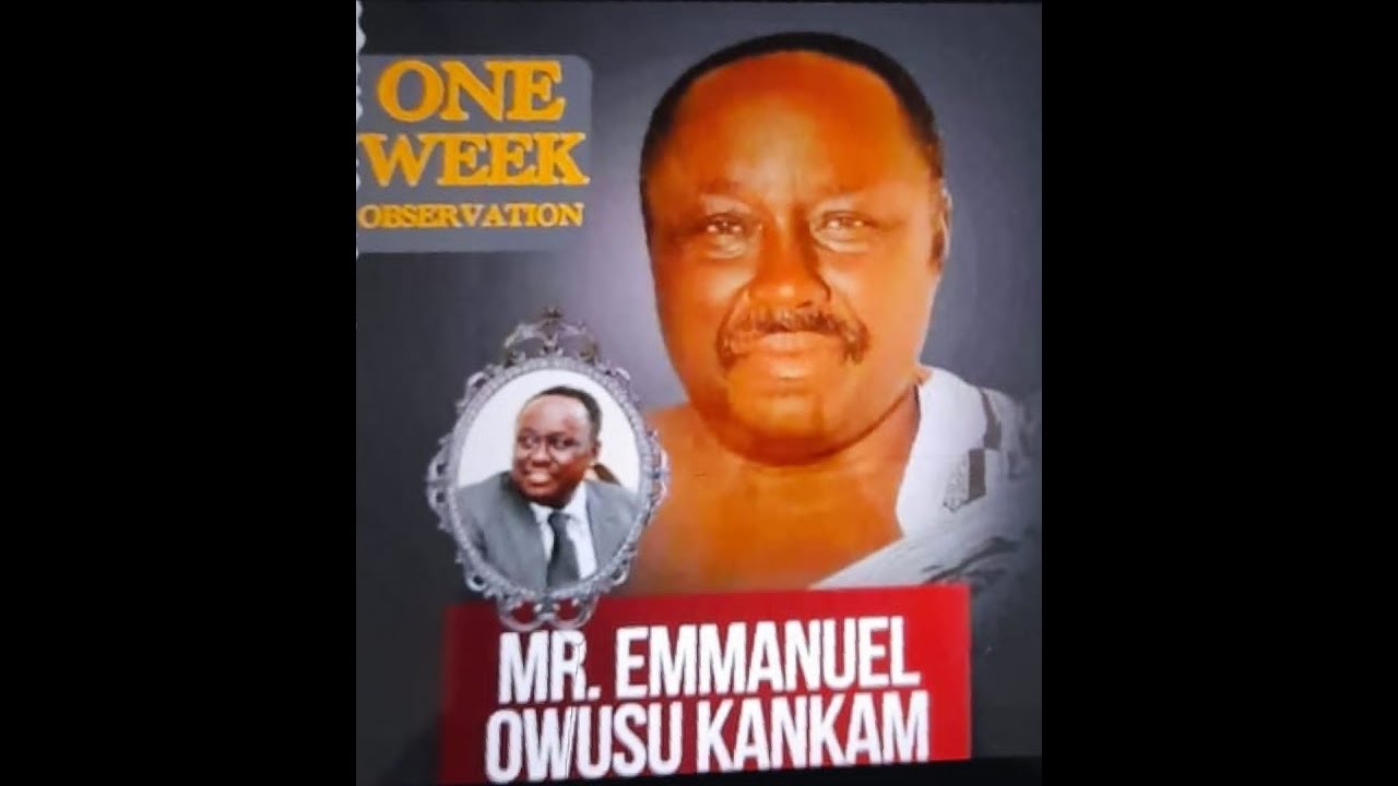 MR EMMANUEL OWUSU KANKAM - YouTube