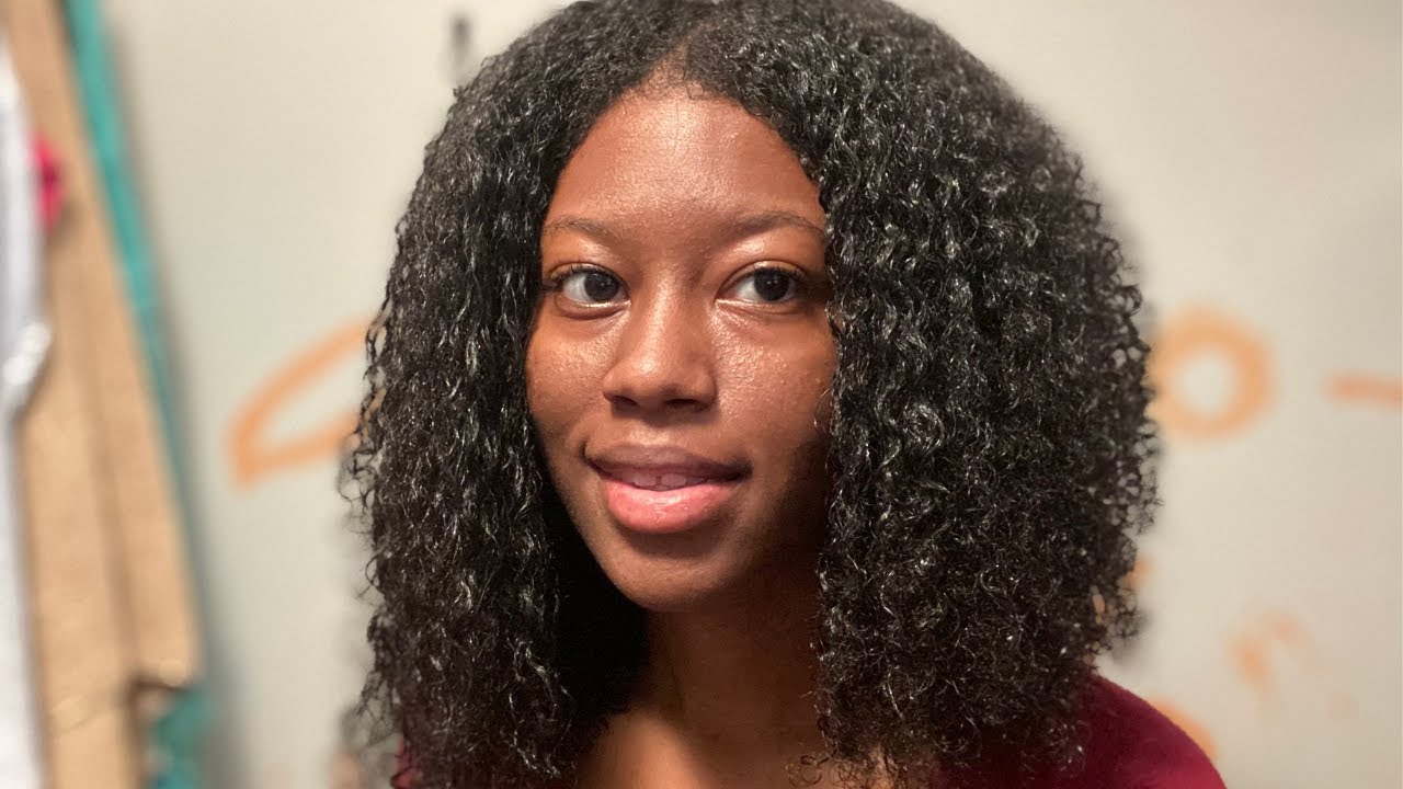 My Wash N Go Routine for Defined Curls | Natural Hair - YouTube