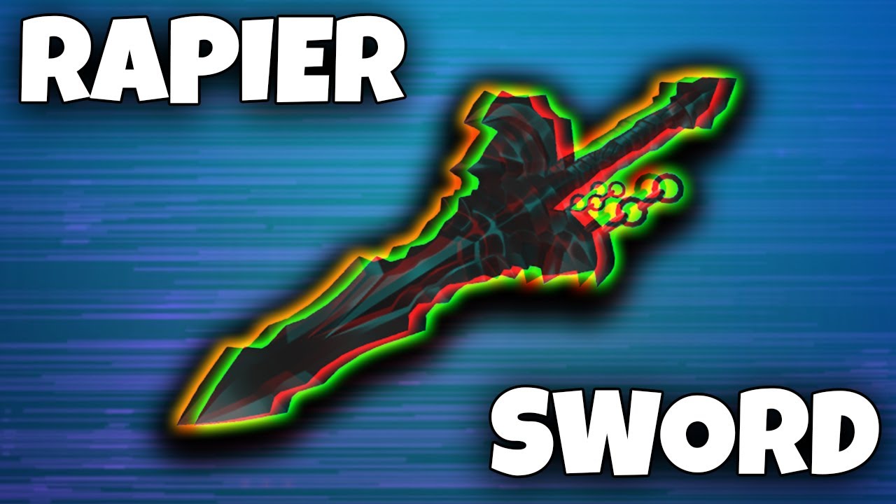 New Rapier sword in Roblox Bedwars - YouTube