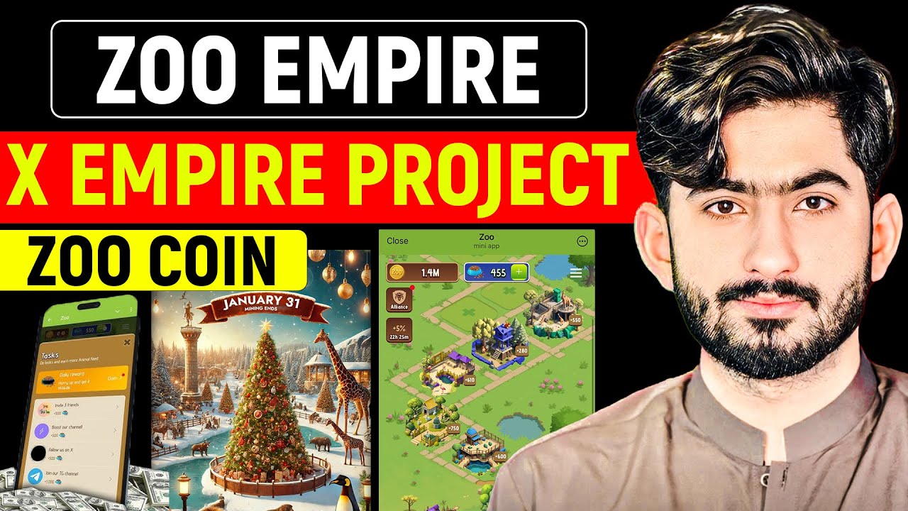 Zoo Coin Airdrop X Empire Project Full Guide | Zoo Coin Listing | Zoo Coin Airdrop - YouTube
