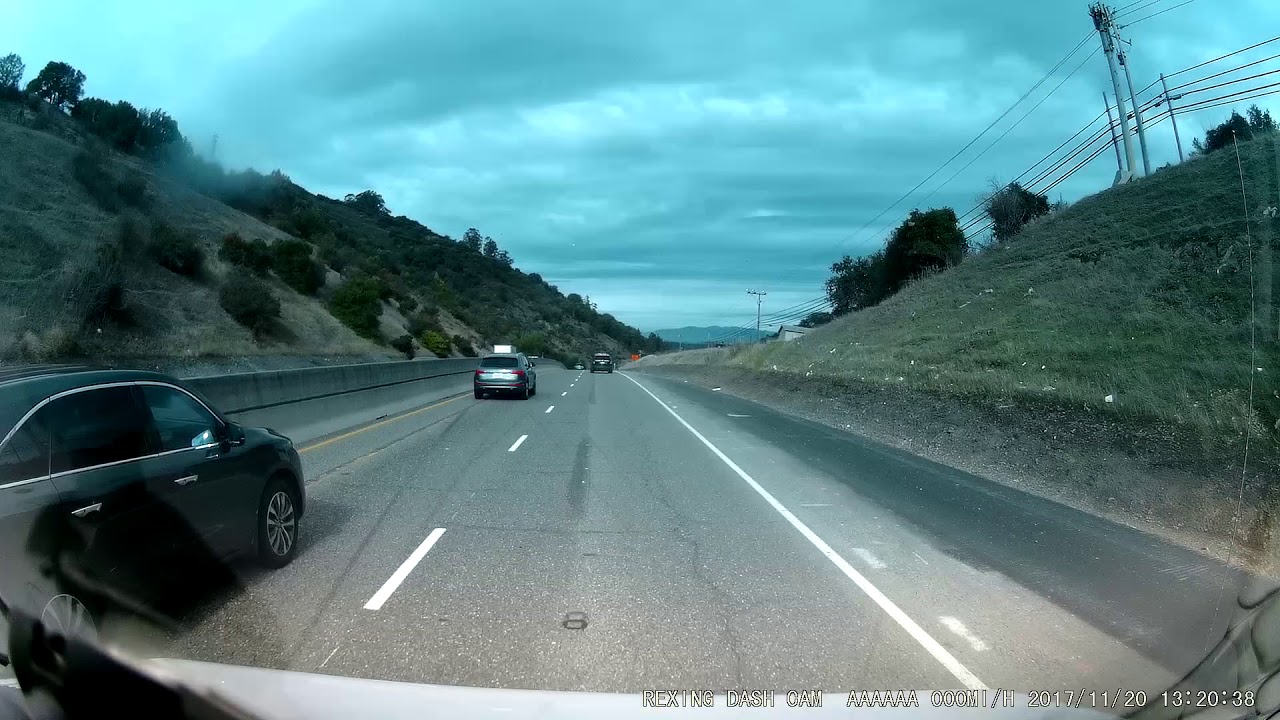 CHP Pull over on Highway 17 - YouTube