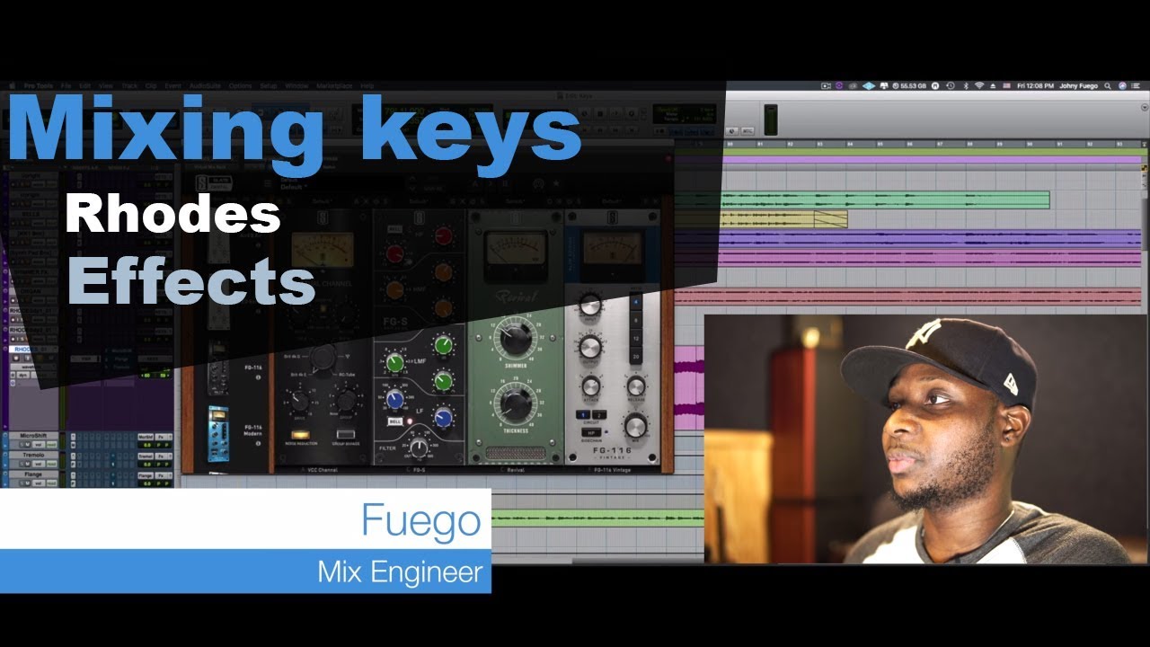 Mixing Keys - Mixing Rhodes With Effects - YouTube