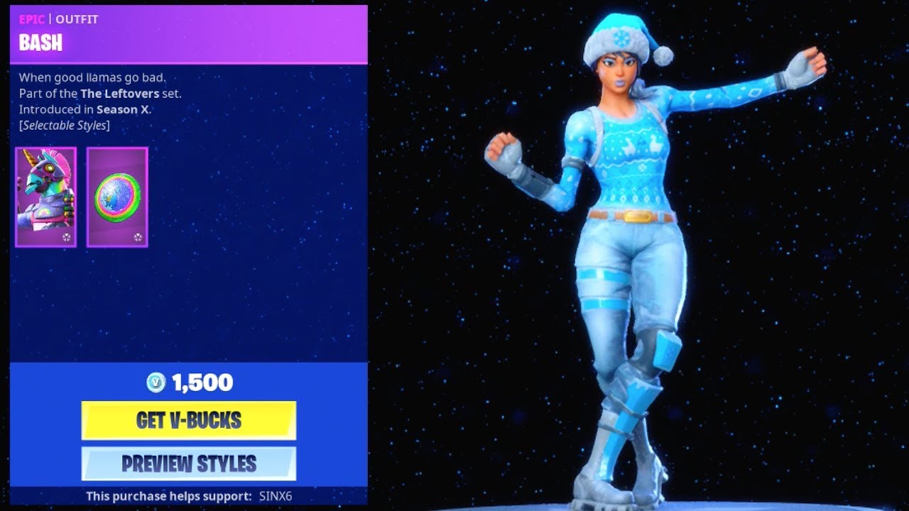 *NEW* BASH SKIN + ELECTRO SWING EMOTE..! (Item Shop) Fortnite Battle ...