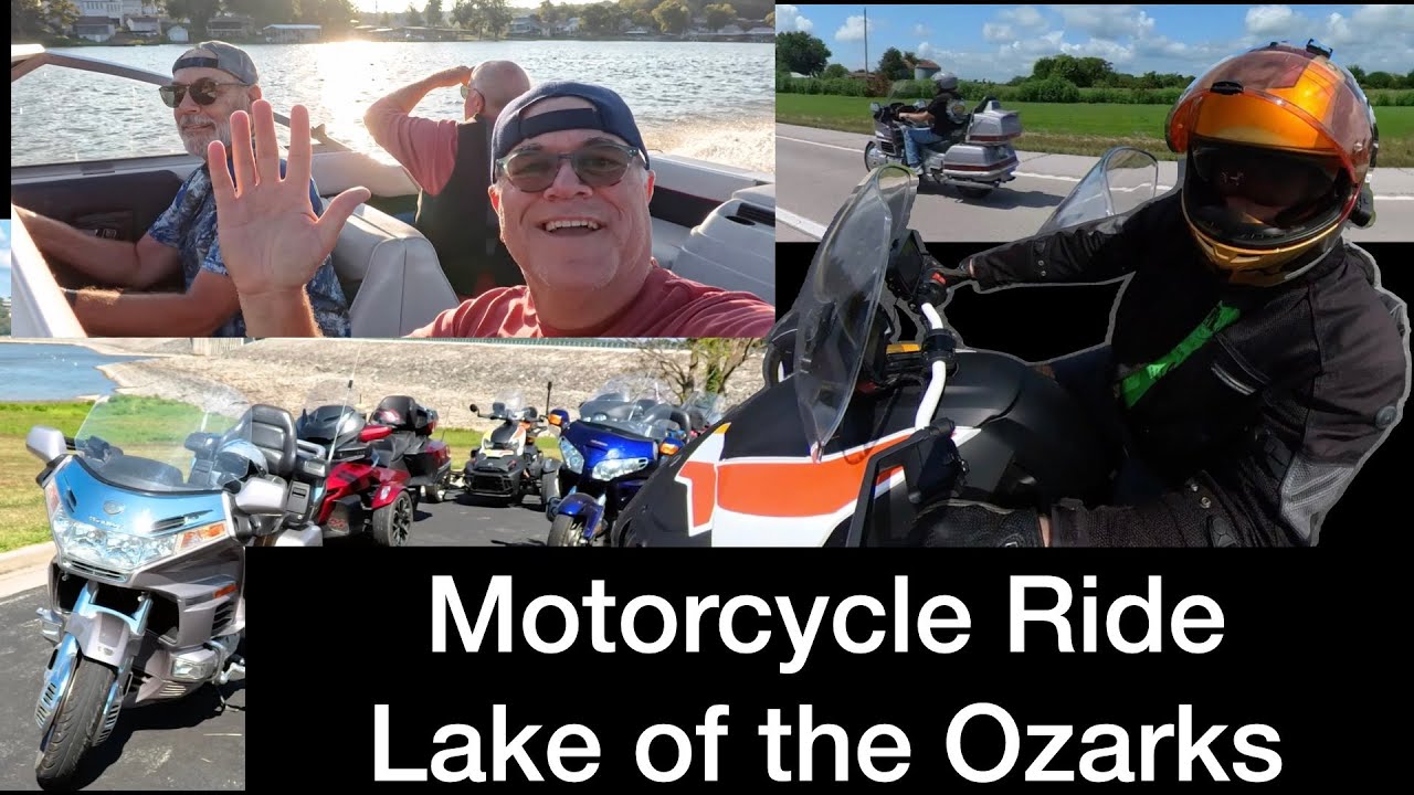 Motorcycle Ride Lake of the Ozarks - YouTube