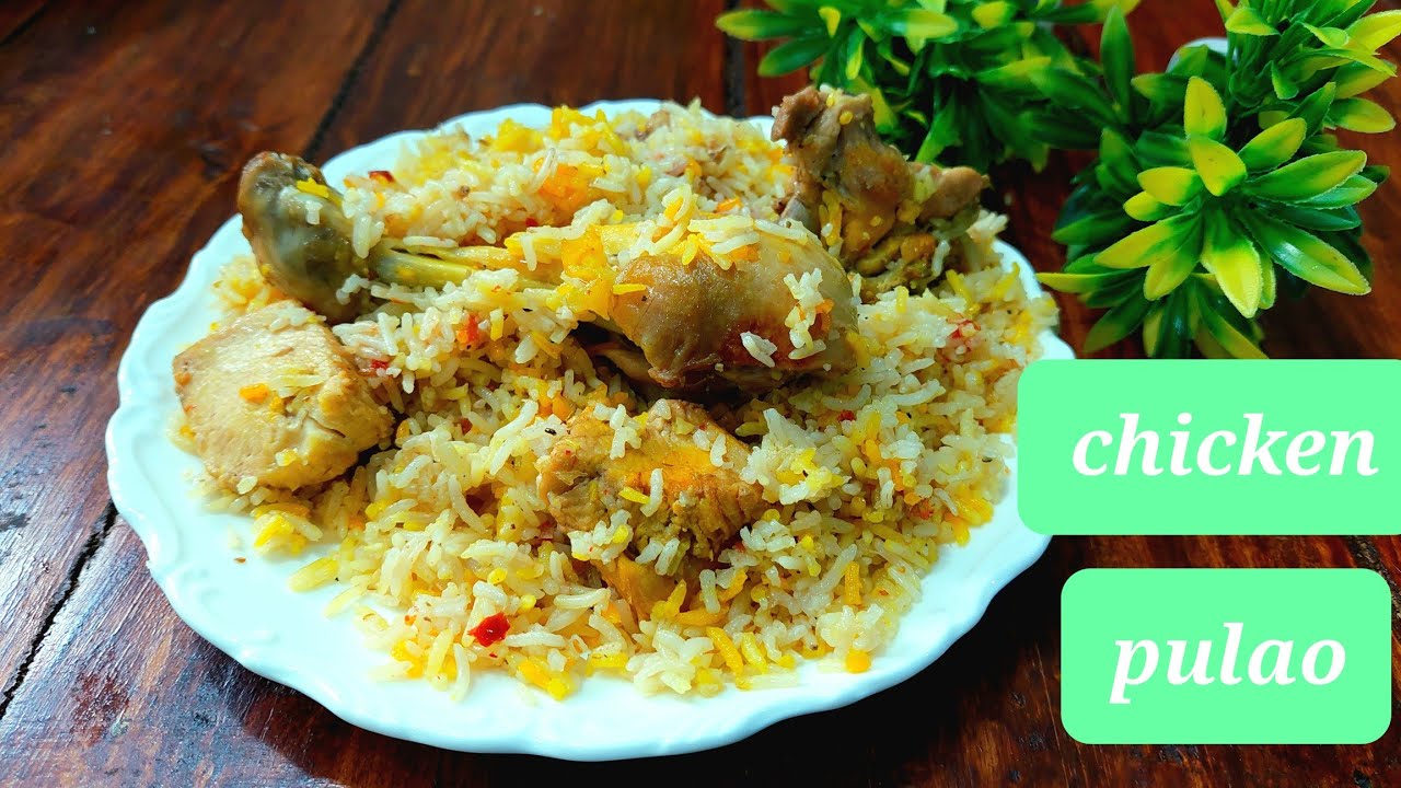 chicken pulao Recipe by lava food - YouTube