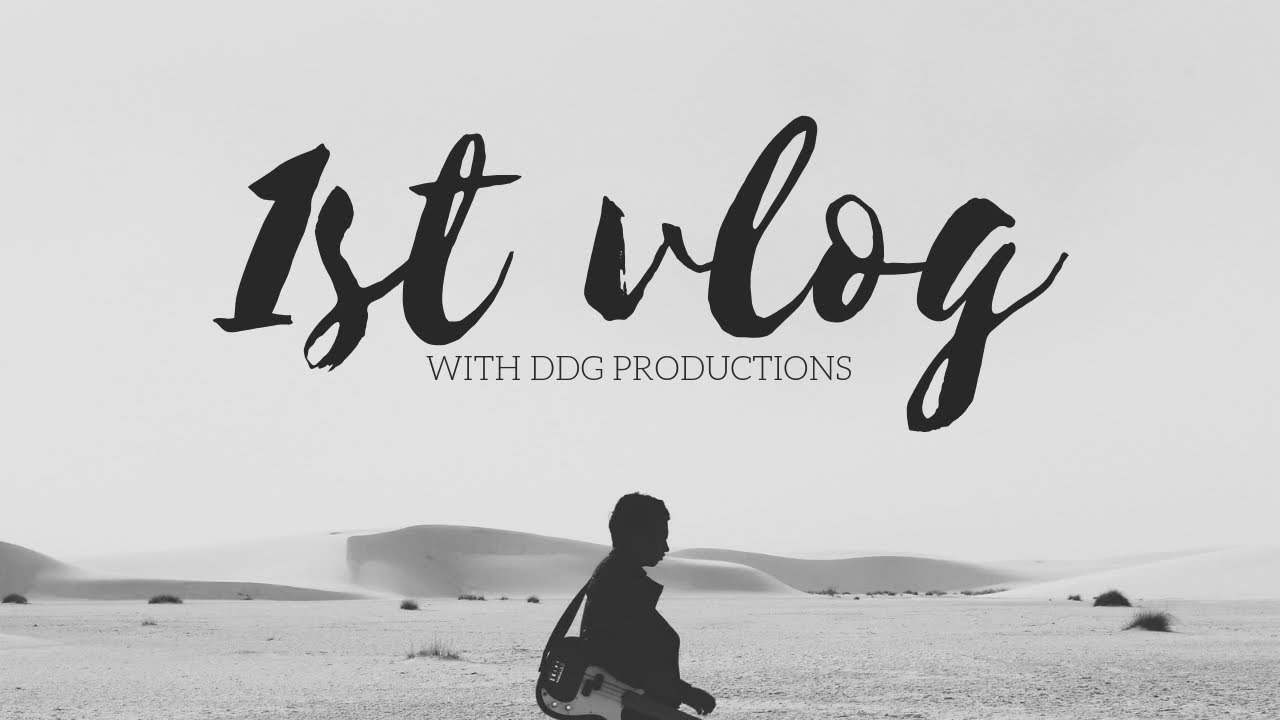1st VLOG with DDG Productions - YouTube