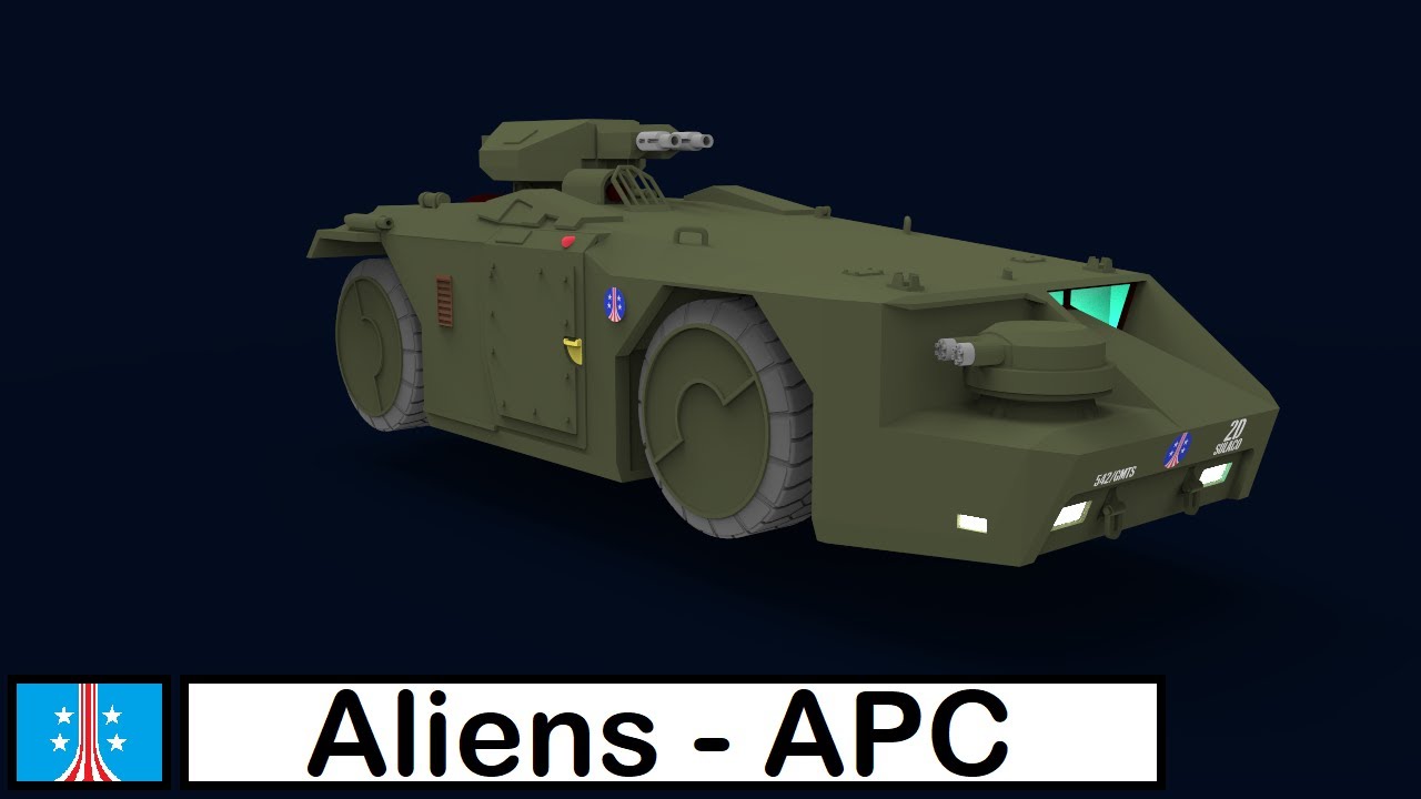 Aliens M577 APC (1986) - YouTube