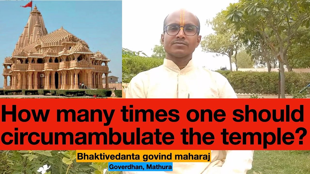 How many times should one circumambulate the temple./ By Bhaktivedanta ...