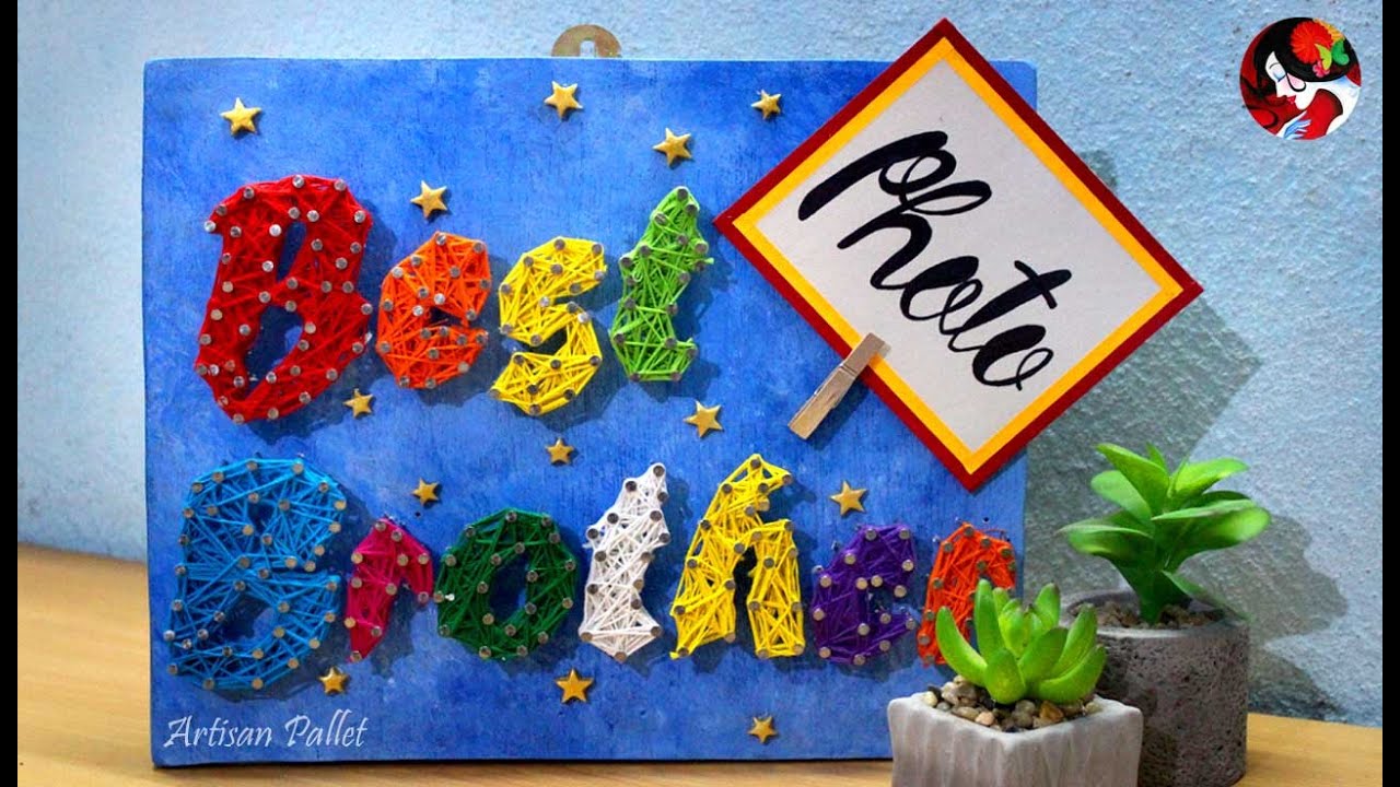 How to Make String Art | DIY String Art Drawing for Beginners ...