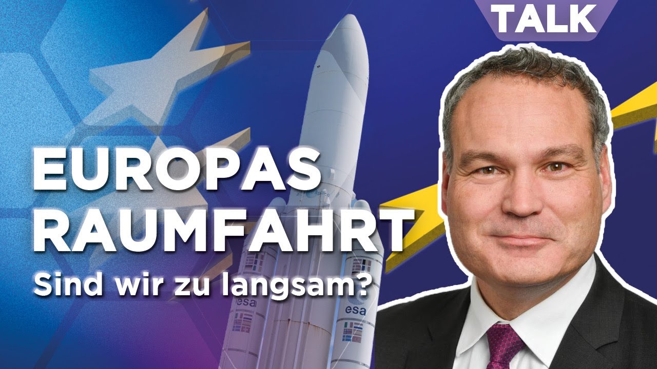 Talk: Interview zur ESA Ministerratskonferenz mit DLR Raumfahrtagentur ...