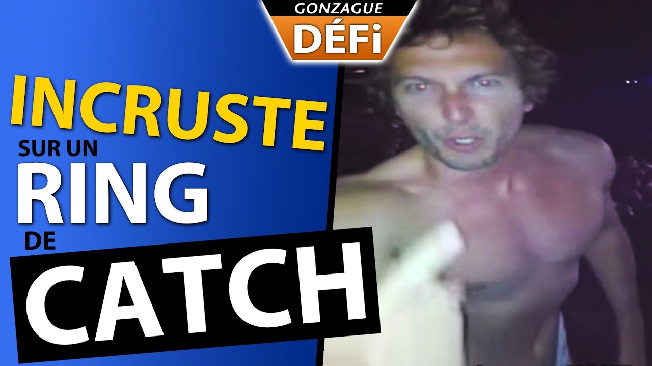 DEFI: S'incruster sur un ring de catch de la WWE - YouTube