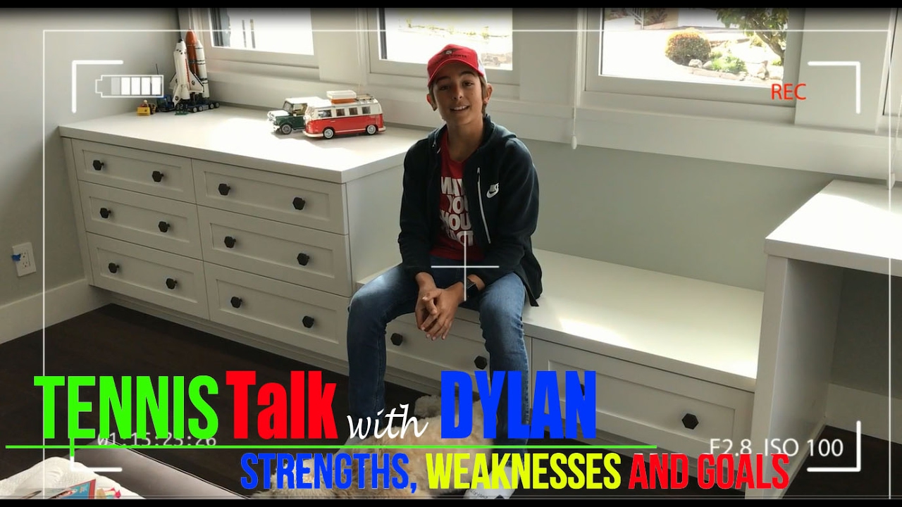 Check Out Dylan On The Court and Hear About His Tennis Goals - YouTube