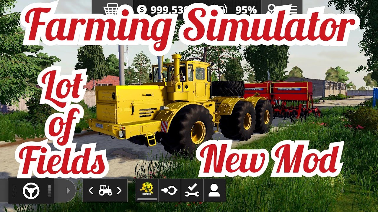 Farming Simulator 20 New Map Mod| Fs20 New Tractor Mod #farminggames # ...