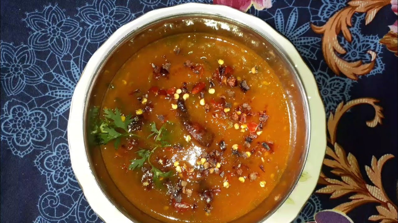 tomato khatta/পাকা টমেটোর খাটটা/tomato tok/tomato soup/how to make ...