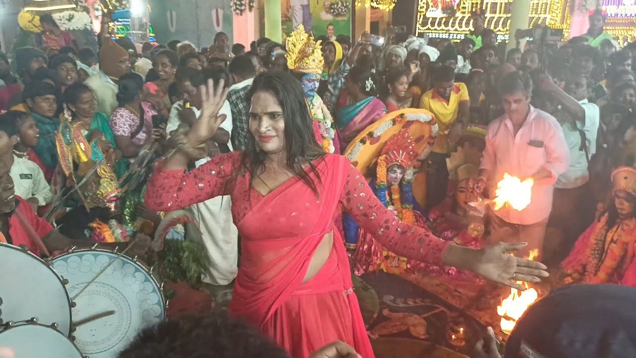 Dappulu Dance // Alluru poleramma jatara 2025 - YouTube
