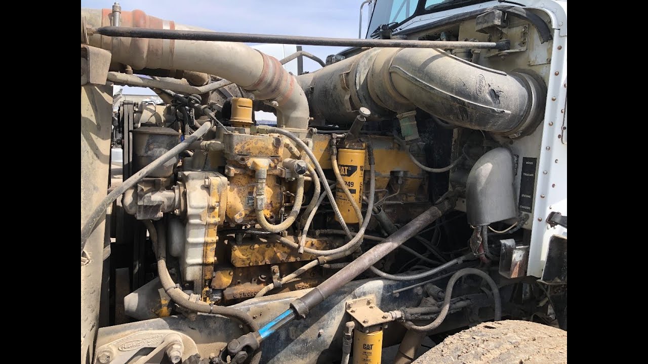 1989 CAT 3406B Engine Assembly - 25424438 - YouTube