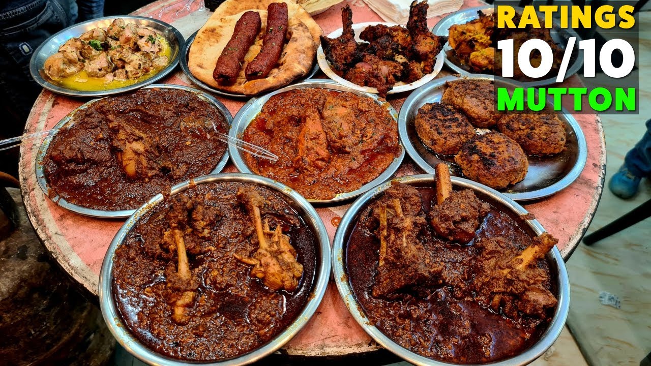 UNLIMITED ROTI With DESI GHEE KEEMA MUTTON CURRY & CHICKEN CURRY. Tawa ...