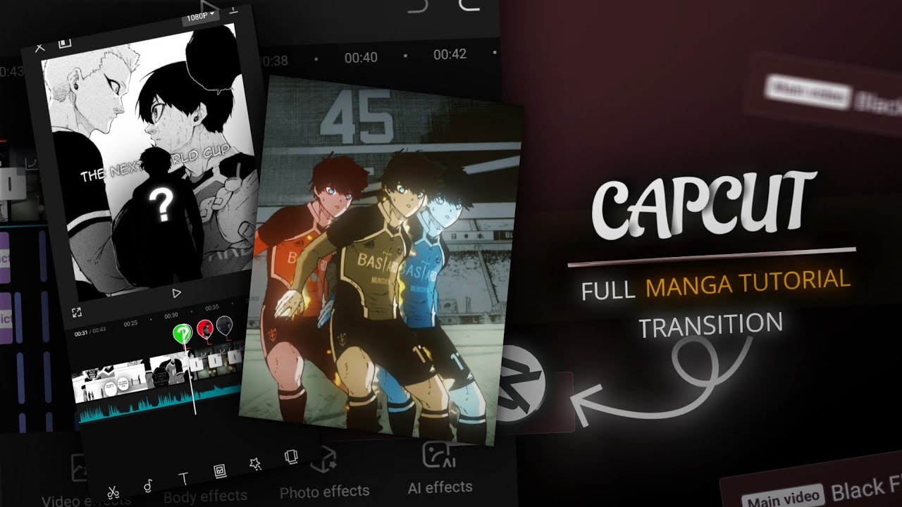 Full CapCut Manga Shake + Smooth Transition Tutorial | CapCut Tutorial - YouTube
