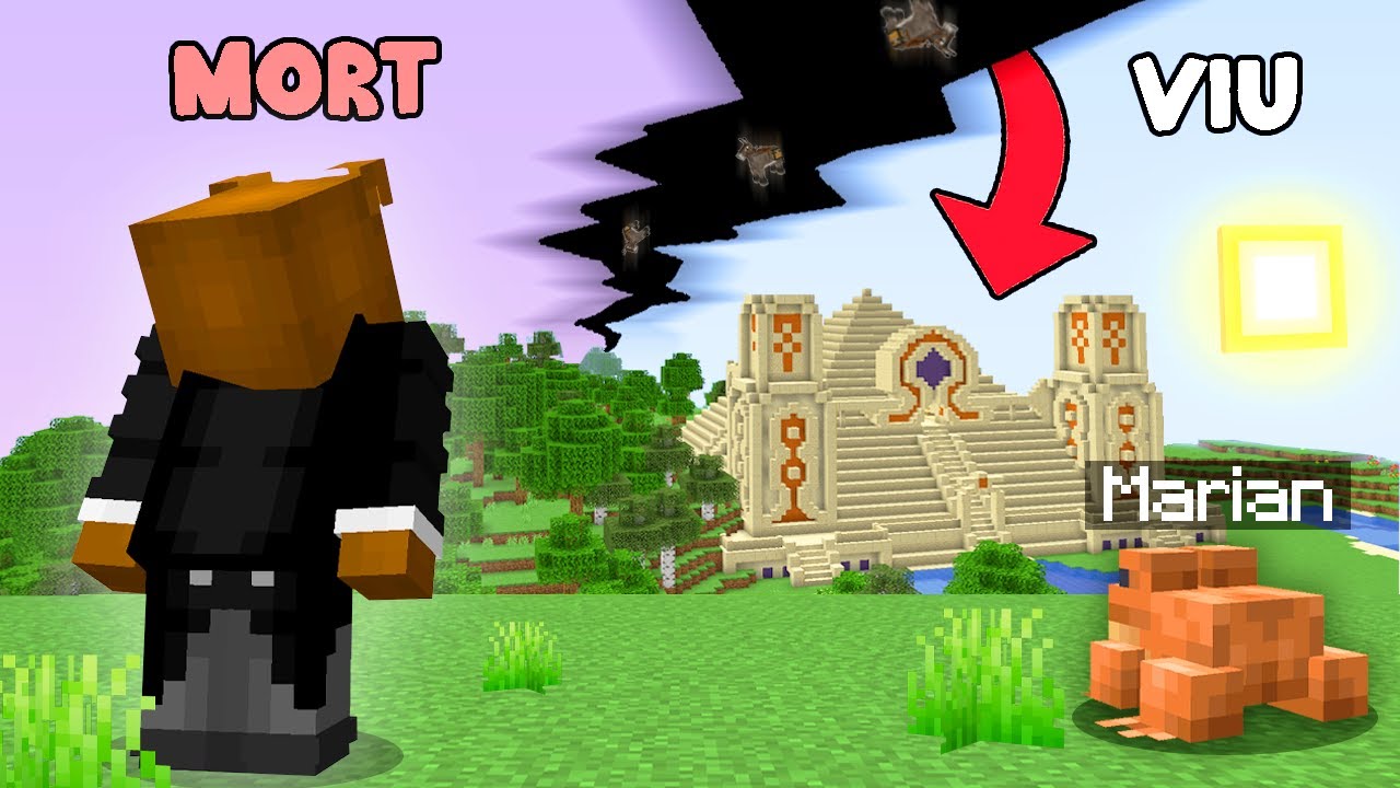 Am *RUPT CERUL SI AM AJUNS IN BAZA LOR* pe Minecraft Hardcore... - YouTube